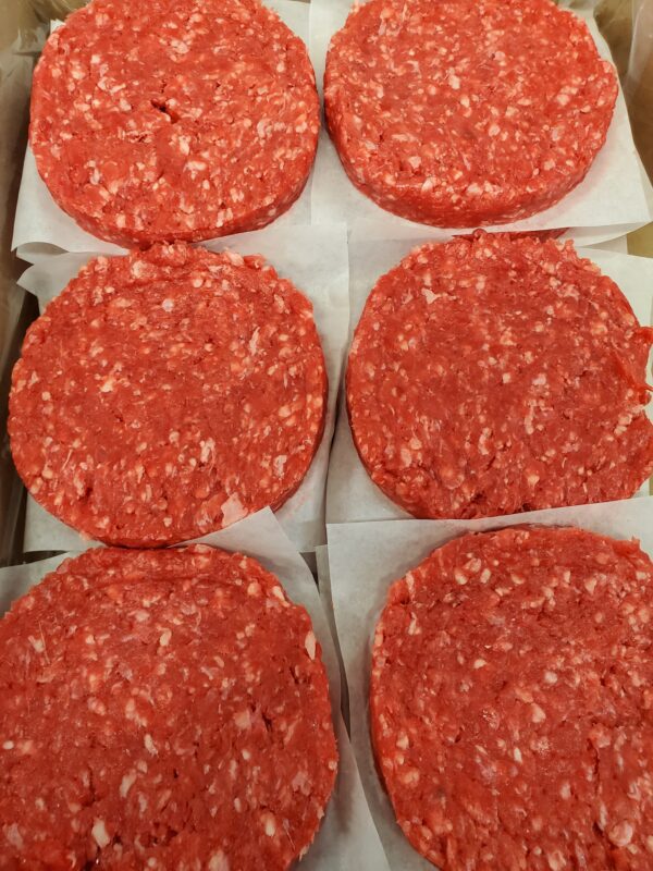 OTB PLAIN BEEF PRIME RIB BURGERS - Off The Bone Meat Products Ltd